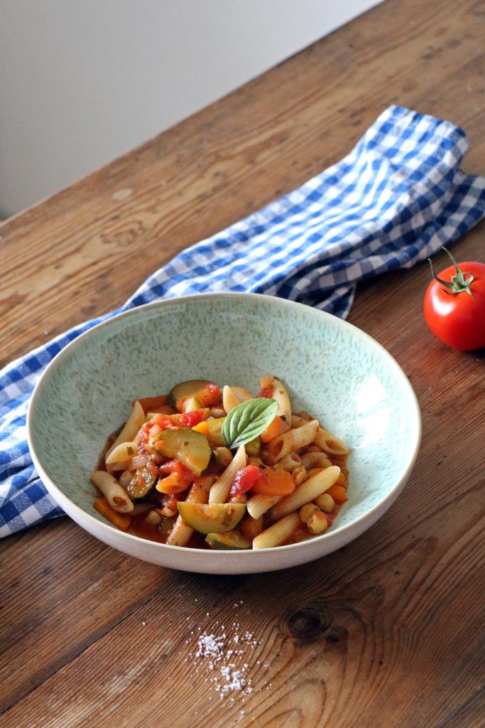 MINESTRONE MIT PENNE - Transglobal Pan Party